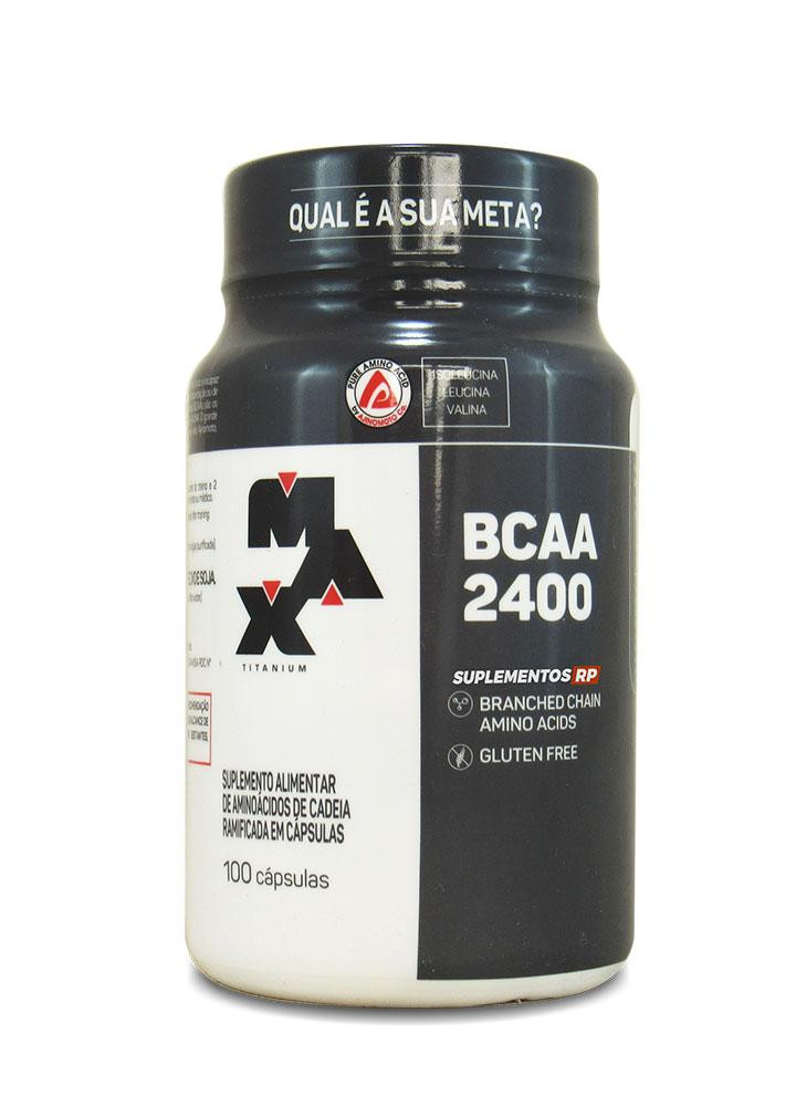 Bcaa 2400 60 Cápsulas Max Titanium Nutrisport Loja De Suplementos