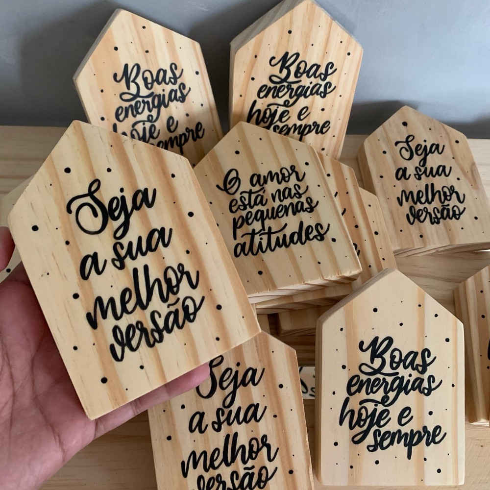 Mini Placas - Oficina Criativa