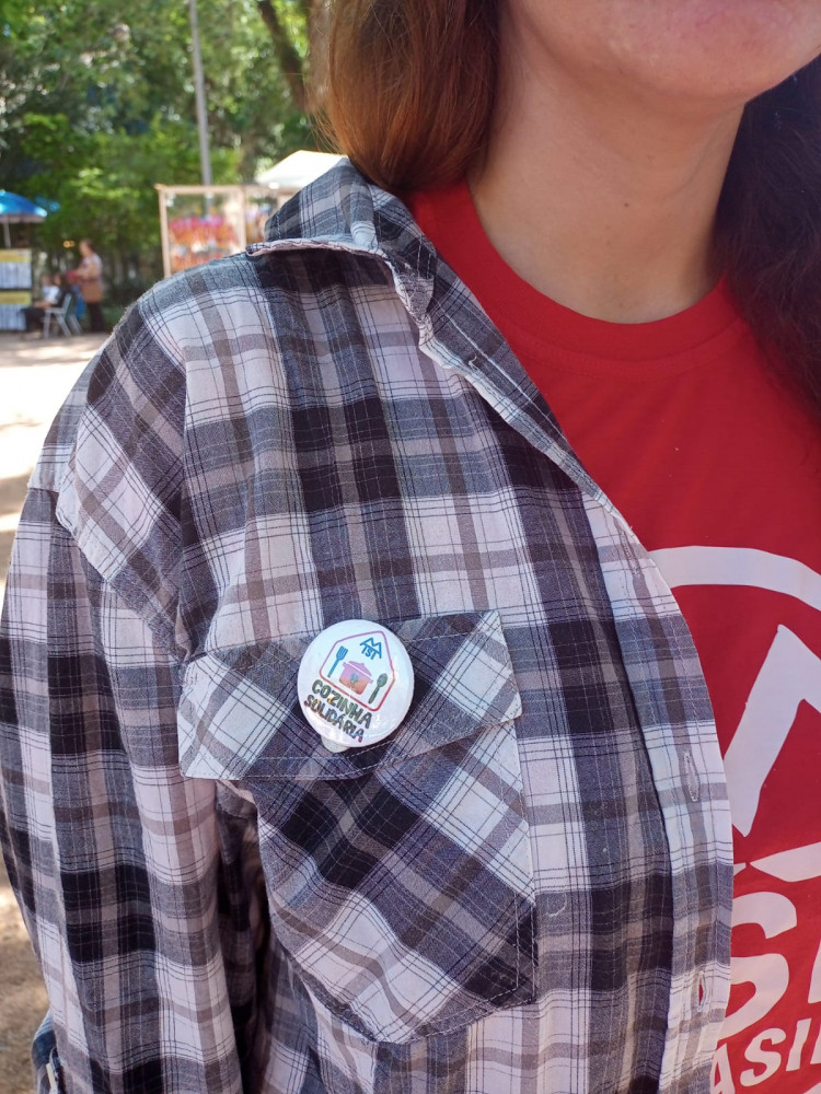 Bóton Cozinha Solidária - Loja do MTST RS