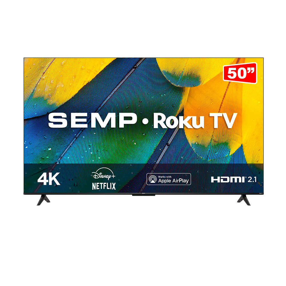 SMART TV 50 POLEGADAS 4K SEMP - ROCHA MAGAZINE