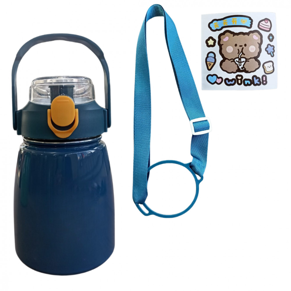 Garrafa Térmica de Inox Colorida para Sublimação - 800ml ROSA ...