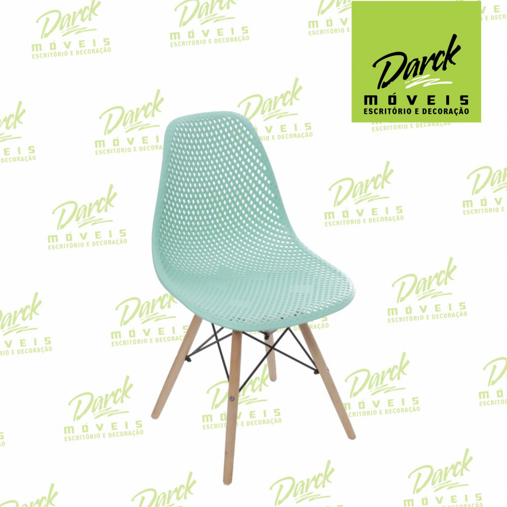 Cadeira Eames Confort Verde Tiffany - Darck móveis