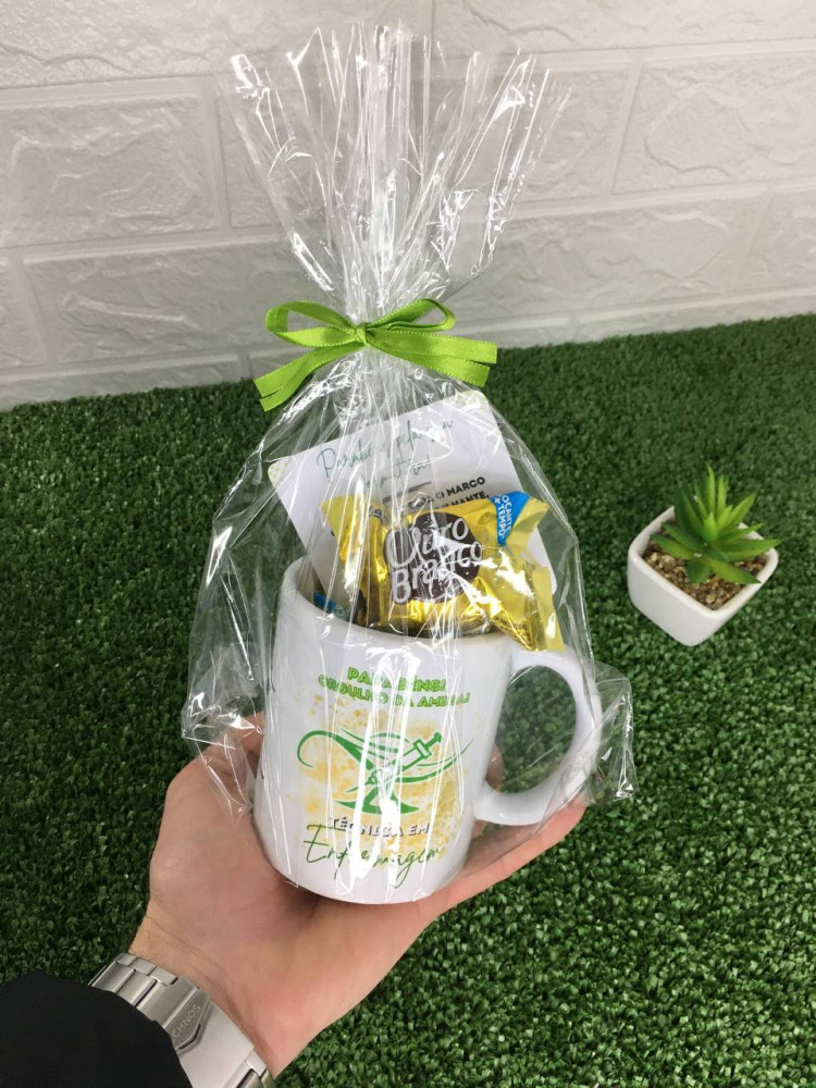 Caneca personalizada com bombons - KaLu Produtos personalizados