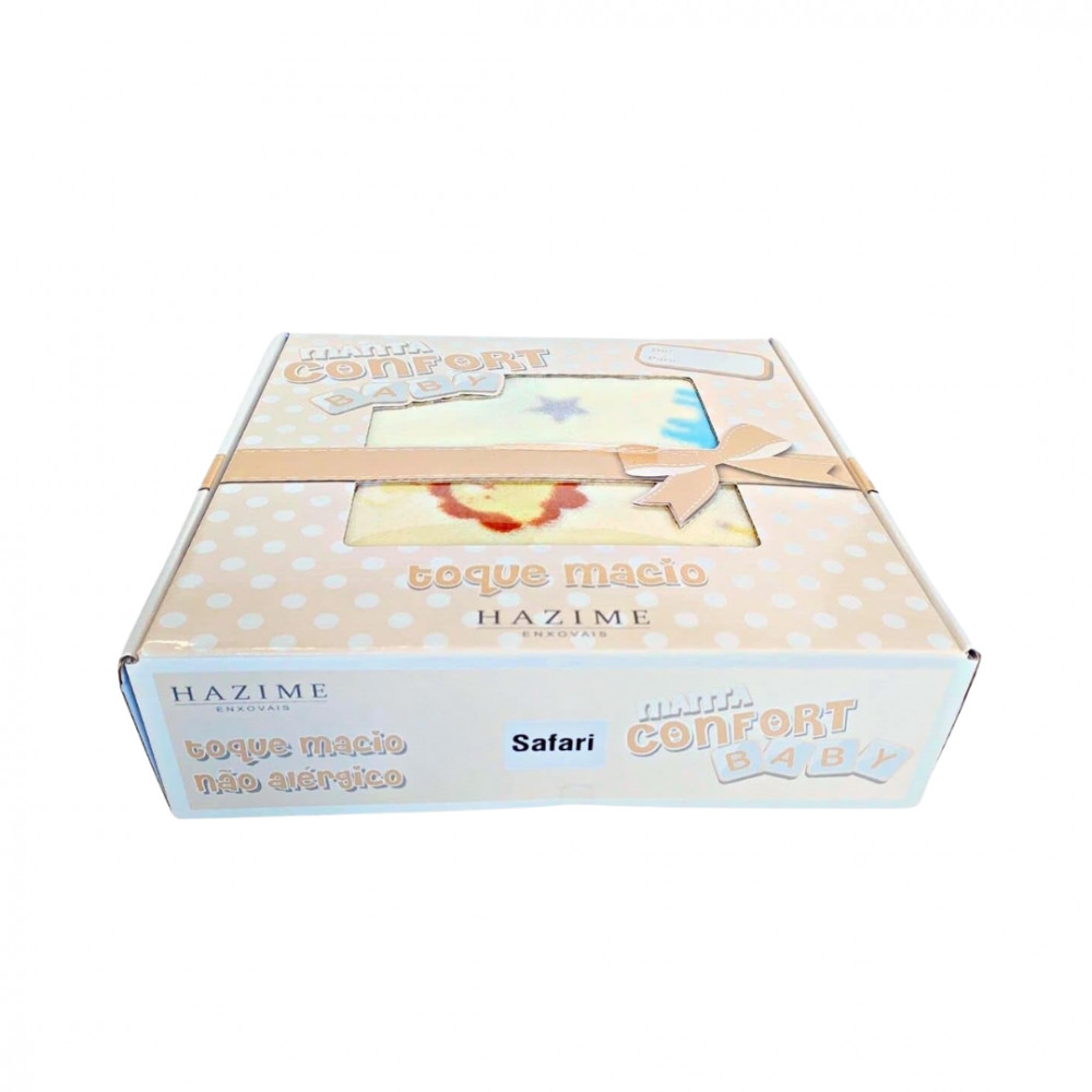 Manta Microfibra Confort Baby Hazime (Ref:1420) Menino - Nova Atacado