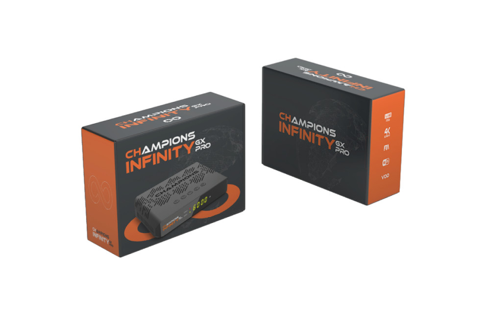 Receptor Champions Infinity GX PRO 4K Ultra HD Wi-Fi ACM - PortoSat ...