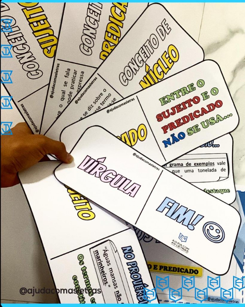DOMINÓ DOS TERMOS ESSENCIAIS - AJUDA COM AS LETRAS