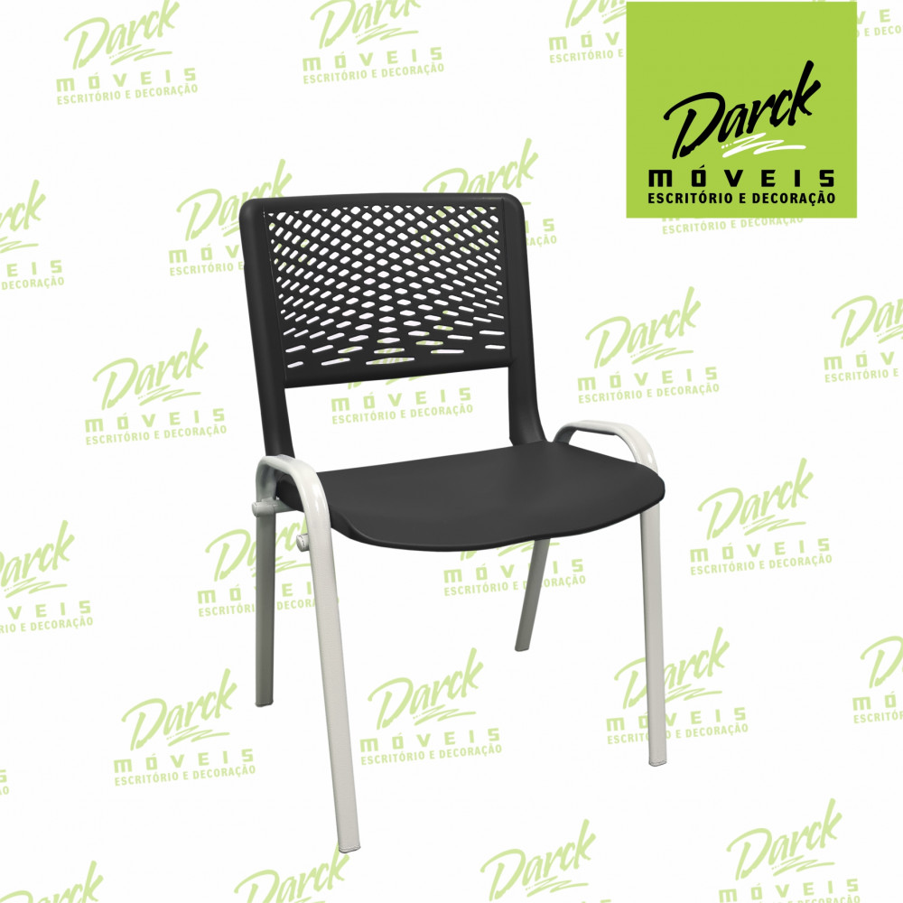 Cadeira Year Fixa C/ Braços - Darck móveis