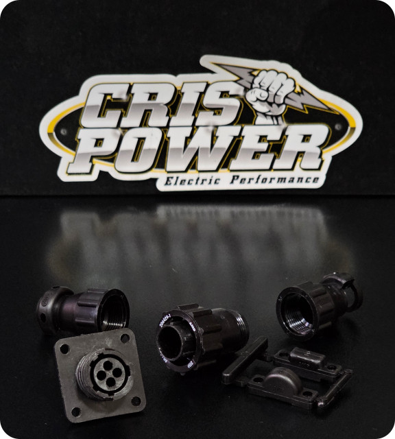 KIT CONECTOR CPC CIRCULAR 4 VIAS - CrisPower