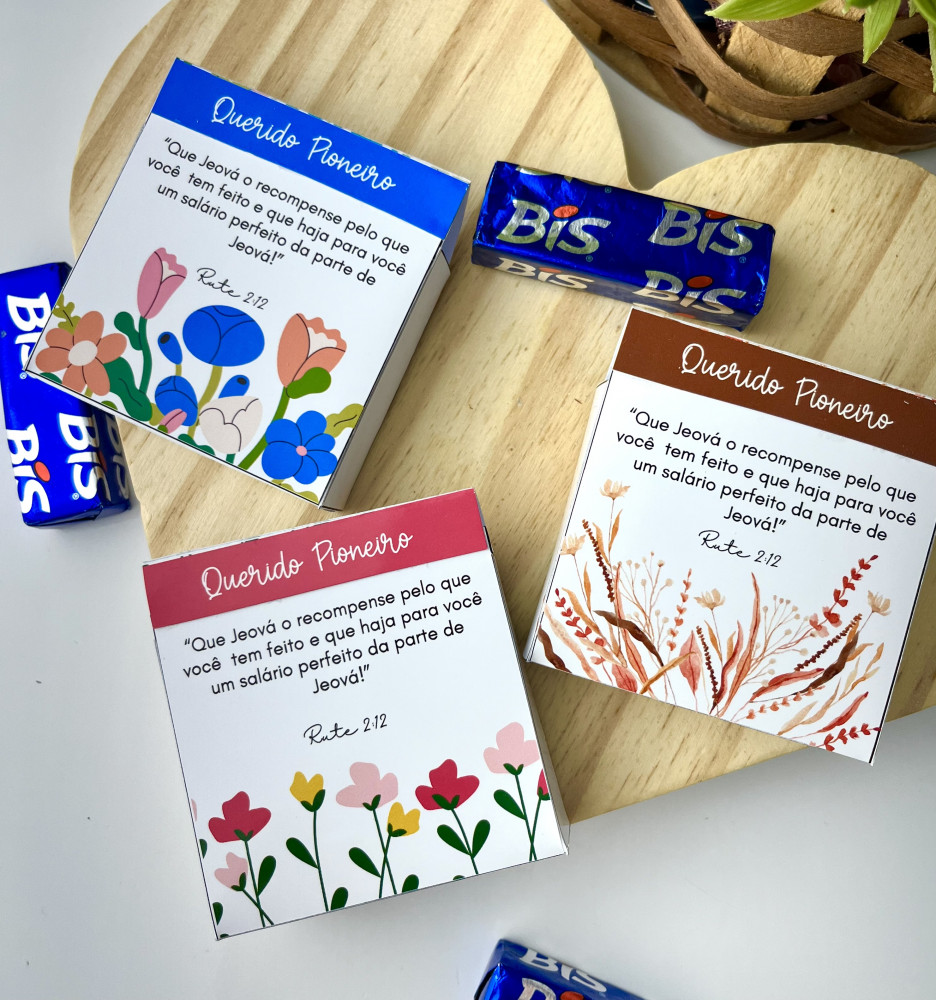 Arquivo Digital - Mini Caixinha Pioneiros - Bis - Dlillo_Paper