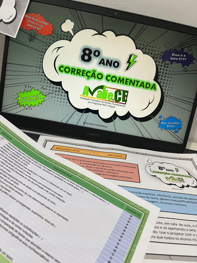 26 ITENS COMENTADOS DE LÍNGUA PORTUGUESA DO 8º ano ️ - AJUDA COM AS LETRAS