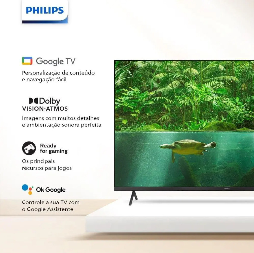 SMART TV 50 POLEGADAS 4K PHILIPS - ROCHA MAGAZINE