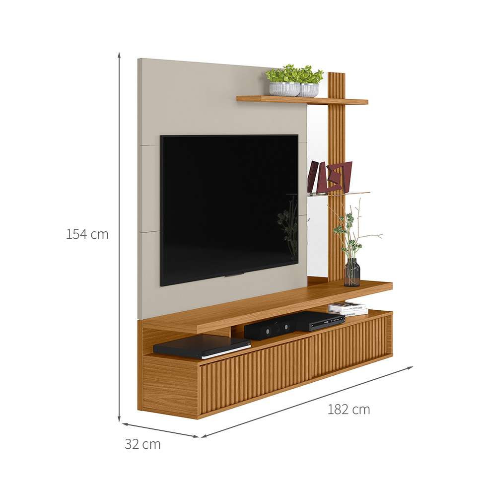 PAINEL HOME MARAGOGI P/ TV ATÉ 60 POLEGADAS LINEA BRASIL - ROCHA MAGAZINE