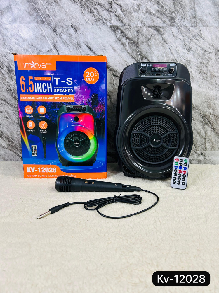 Caixas de som com microfone inova KV-12028 - Inova basike