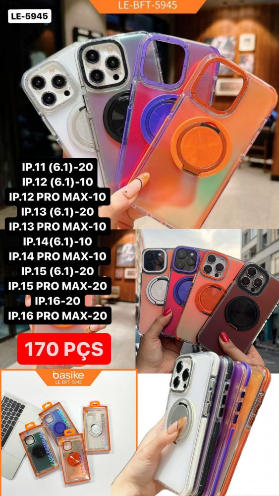 Capa Premium Holográfica Basike - Inova basike