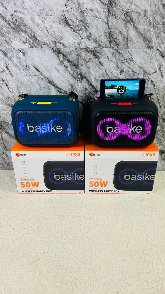 Caixa de Som 50W Basike BA-RAD 044 - Inova basike