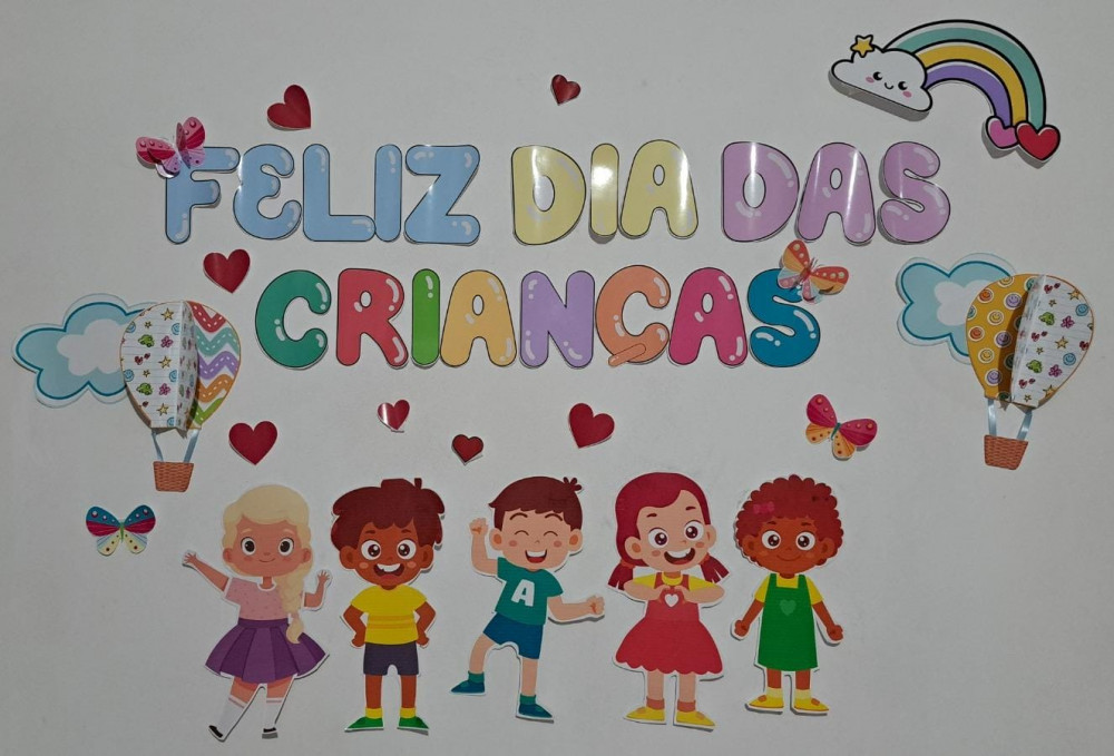 PAINEL DECORATIVO DIA DAS CRIANÇAS - Ministério infantil