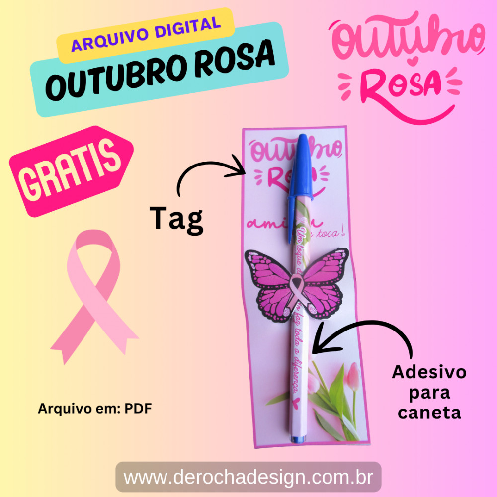 Outubro Rosa - De Rocha