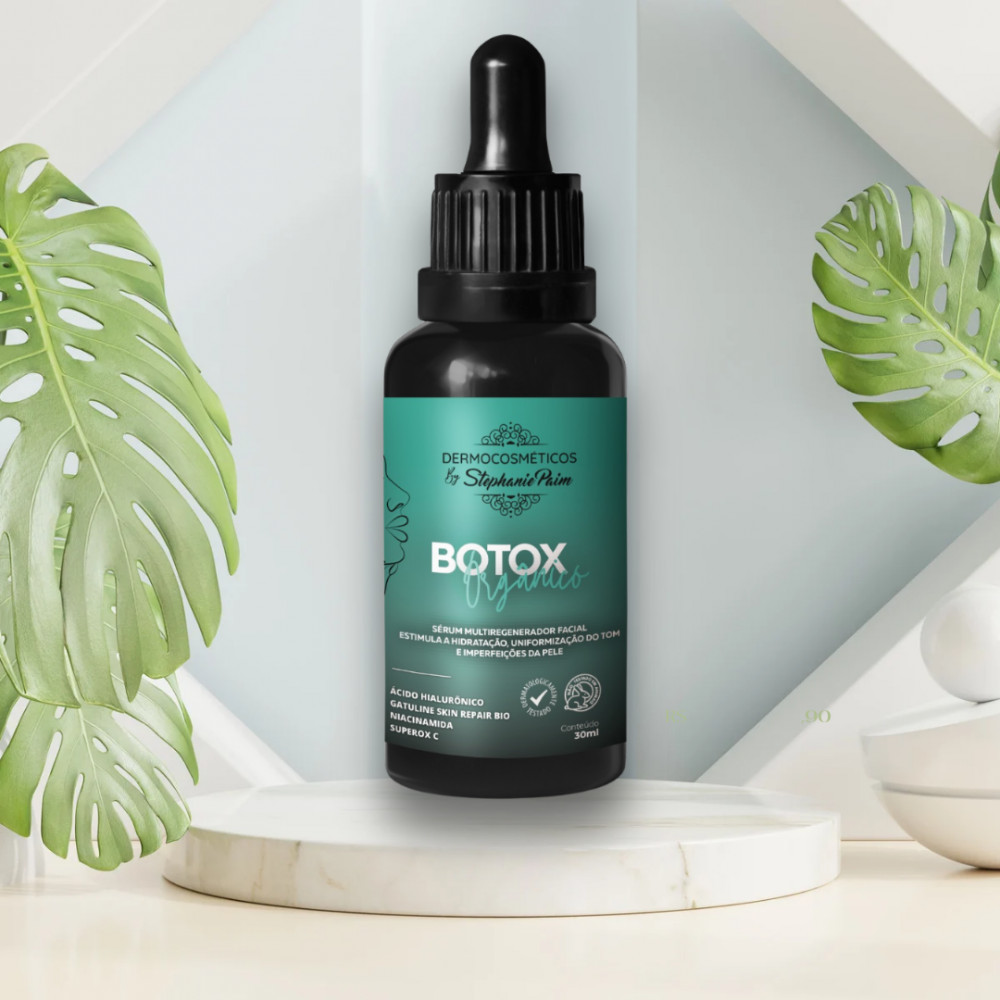 SÉRUM BOTOX ORGÂNICO - Estética de resultado em Santos 🏆