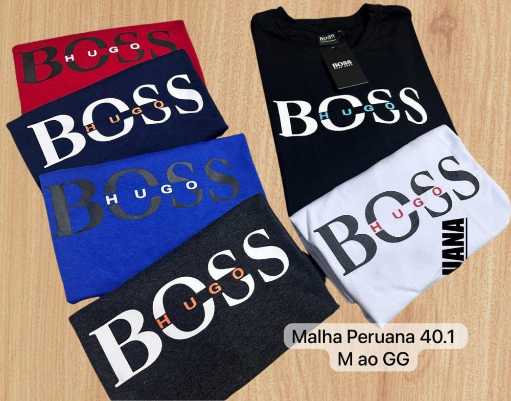 CAMISETA BOSS M, BRANCA - 68 MULTIMARCAS (SIXTYEIGHTMULTIMARCAS)