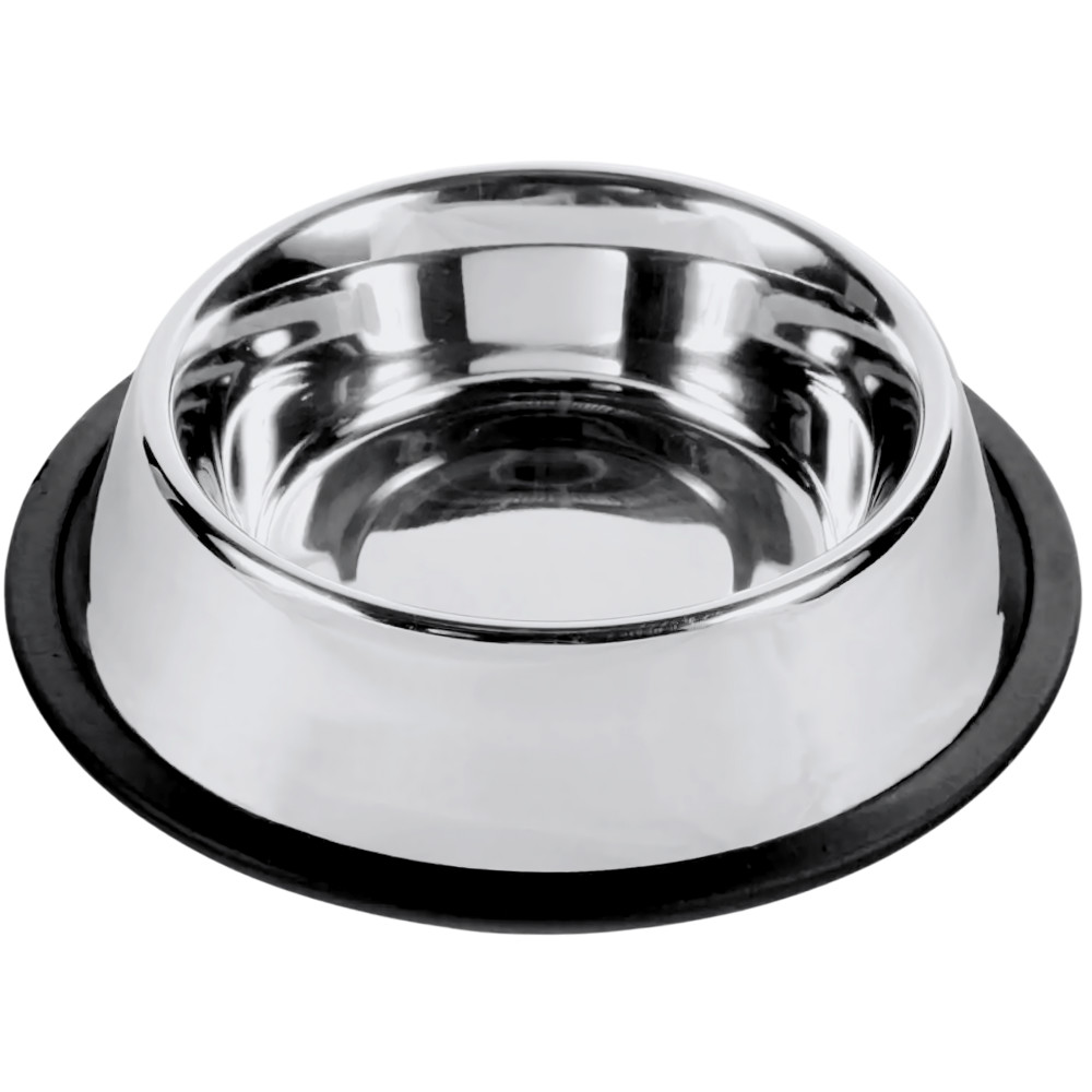 Comedouro Inox Chalesco Gigante/1920ml - Coagro Pet Casa e Jardim