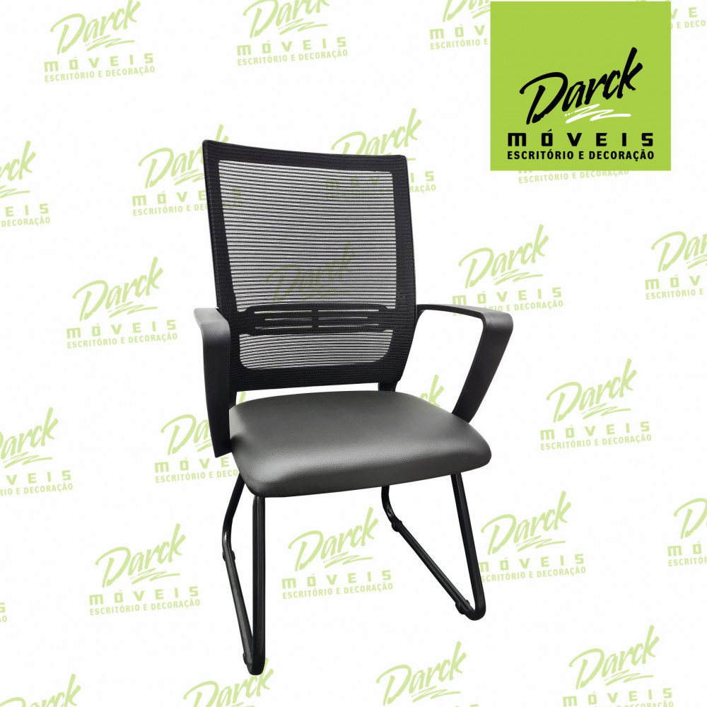 Cadeira Fixa Screen Confort Pé Trapézio - Darck móveis