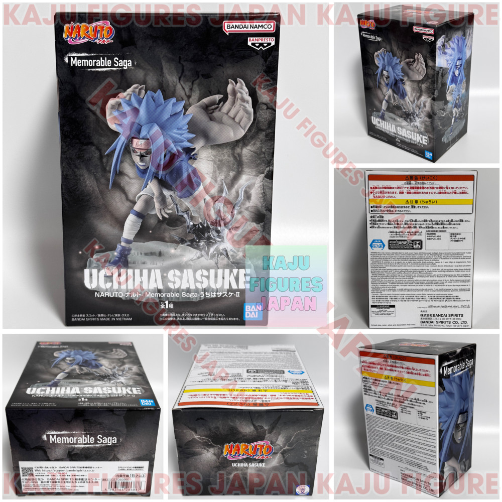 Naruto: Shippuden - Memorable Saga Uchiha Sasuke II - KAJU FIGURES JAPAN
