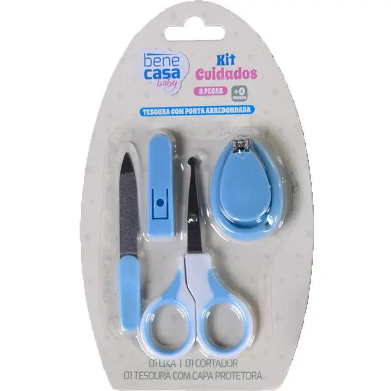 Kit Manicure Cuidados - (Cód:7043) - Bene Casa Rosa - Nova Atacado