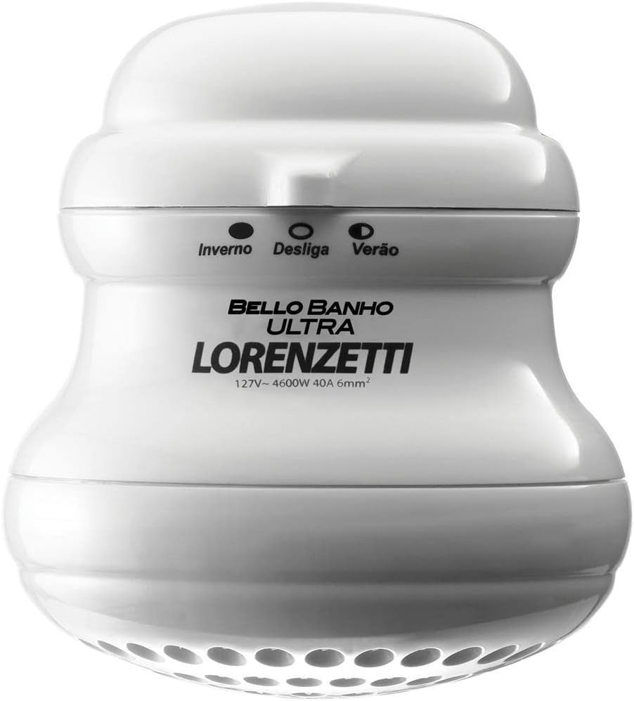 DUCHA BELLO BANHO ULTRA BRANCO 220V 5500W LORENZETTI - Carretão Lar ...