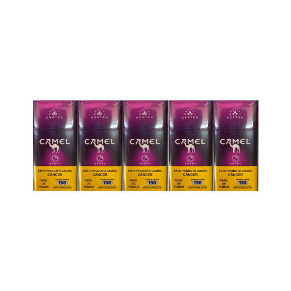 Camel Kretek Berry Pacote Com 10 - MegaMix Distribuidora