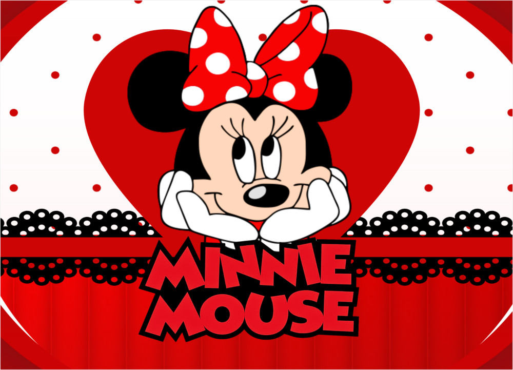 PDF (Livro de colorir Minnie) - Amor em Forma de Papéis