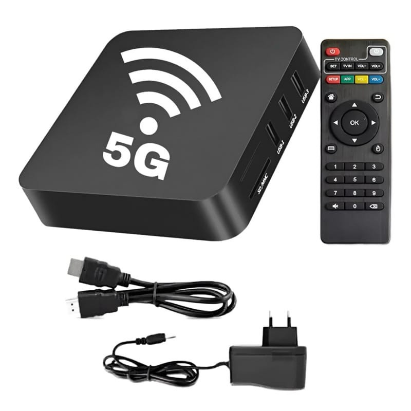 Smart Pro Tv Box 4k 5G Playstore Google - TUBARÃO IMPORTS