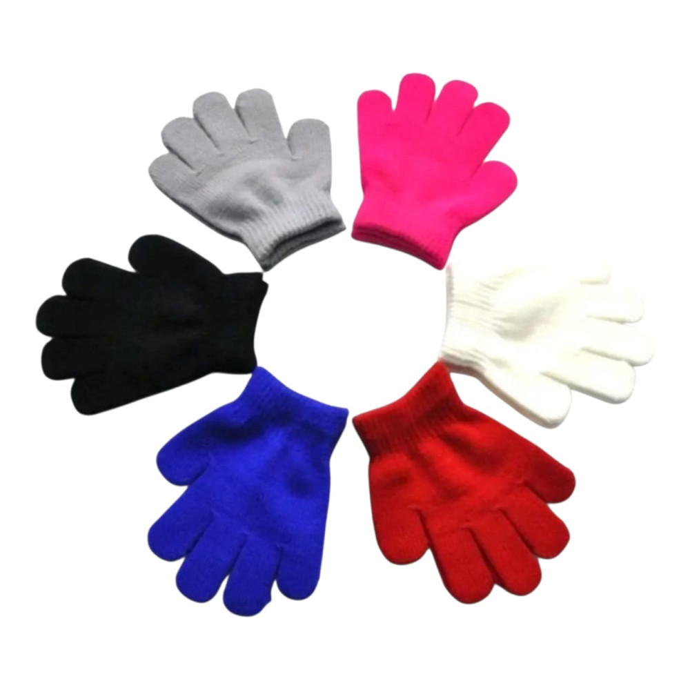 Luva Infantil Color Pack c/12 - (Cód:7705) - Si Bonés - Nova Atacado