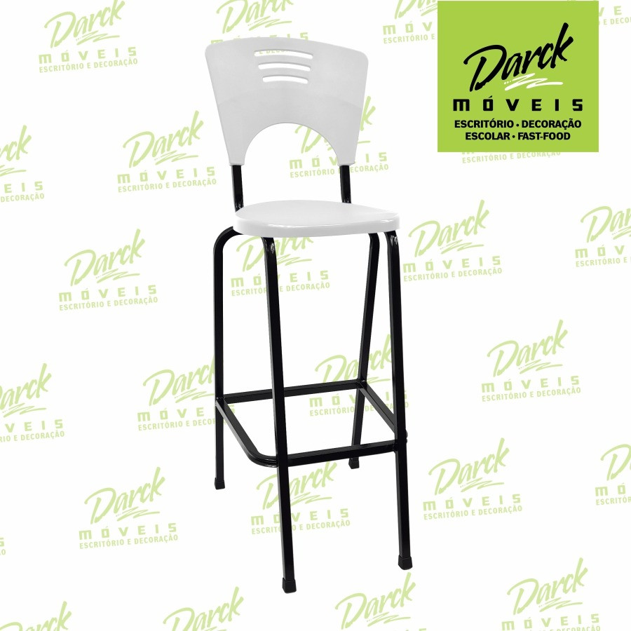 Banqueta joy PRETO - Darck móveis