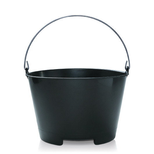 BALDE PLASTICO PRETO 10 LTS ARQPLAST COD97 - PR EMBALAGEM