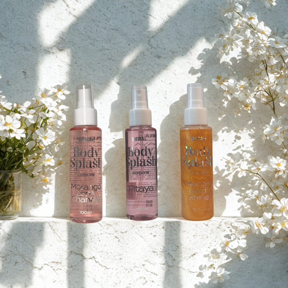 Deo Colônia Body Splash Corporal Pitaya - Fernanda Fernandez Cosméticos