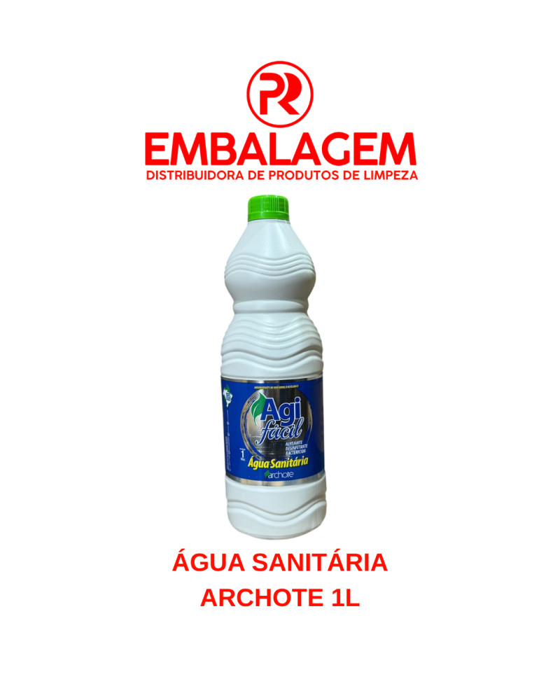 AGUA SANITARIA 1L ARCHOTE COD4395 - PR EMBALAGEM