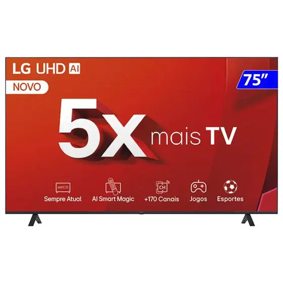 SMART TV 75 POLEGADAS 4K LG - ROCHA MAGAZINE