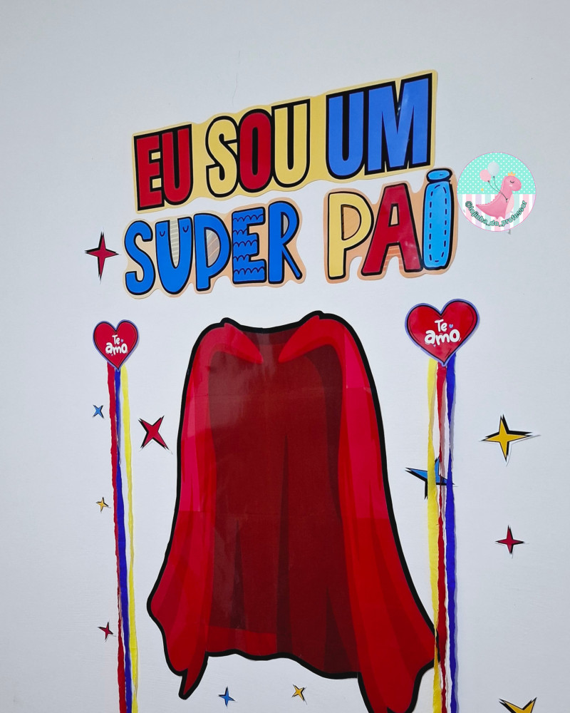 CAPA - MURAL PARA FOTO - DIA DOS PAIS - Ministério infantil