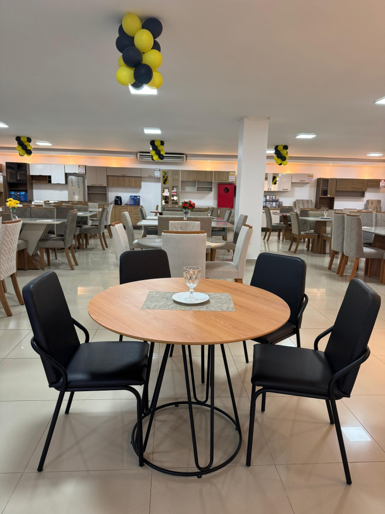 MESA JANTAR MALIBU 4 CADEIRAS MOVEIS TEIXEIRA - ROCHA MAGAZINE