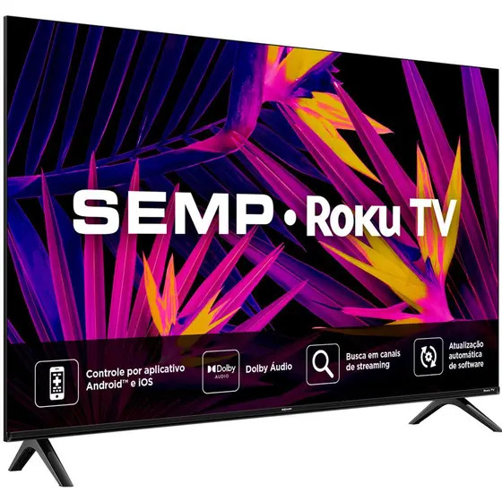 SMART TV 43 POLEGADAS SEMP - ROCHA MAGAZINE