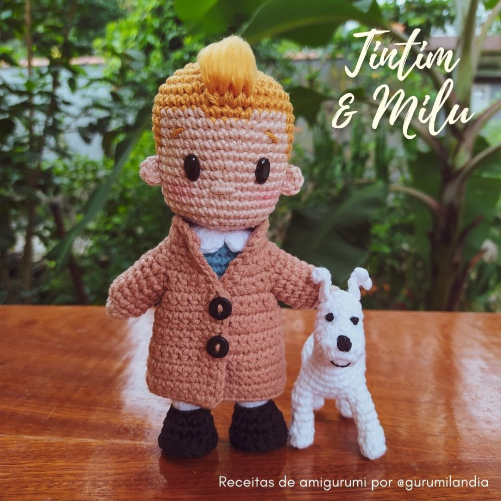 Tintim & Milu PDF: Receitas de amigurumi - Gurumilândia