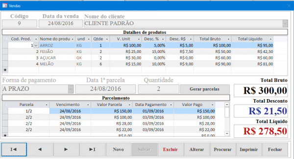 Vídeo Curso de Access - Criando um sistema de vendas + Sistema com código fonte aberto - ProAccess