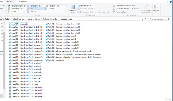 Vídeo Curso de Access - Criando um sistema de vendas + Sistema com código fonte aberto - ProAccess