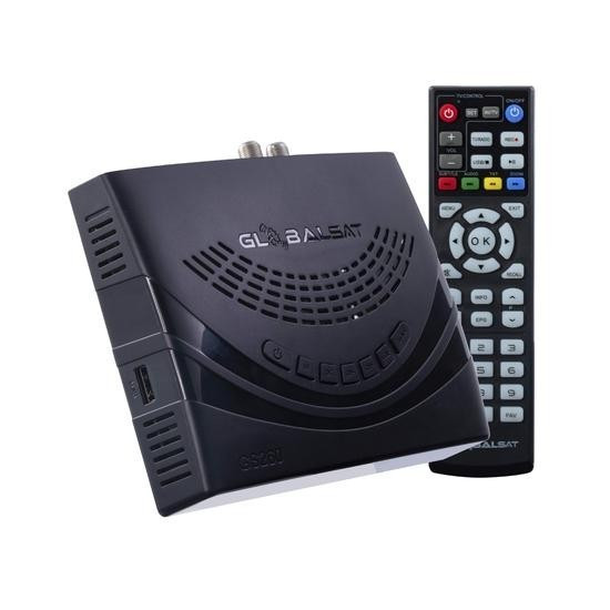 Receptor Globalsat GS-260 Full HD Wi-Fi ACM - PortoSat Receptores