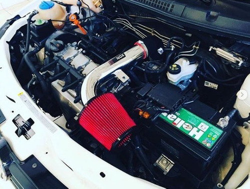 Kit Intake + Filtro Esportivo para Gol Fox Voyage Saveiro Ea111 1.0 G6 ...