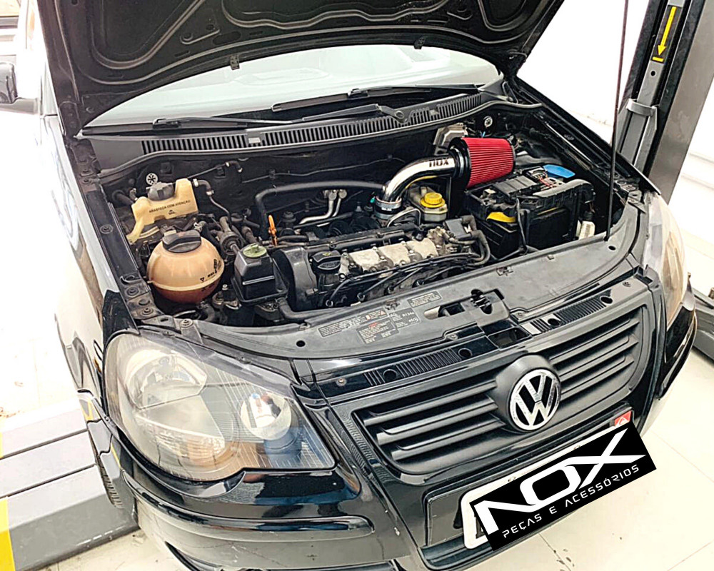Kit Intake + Filtro Esportivo para Gol Voyage Saveiro G5 G6 G7 Polo ...