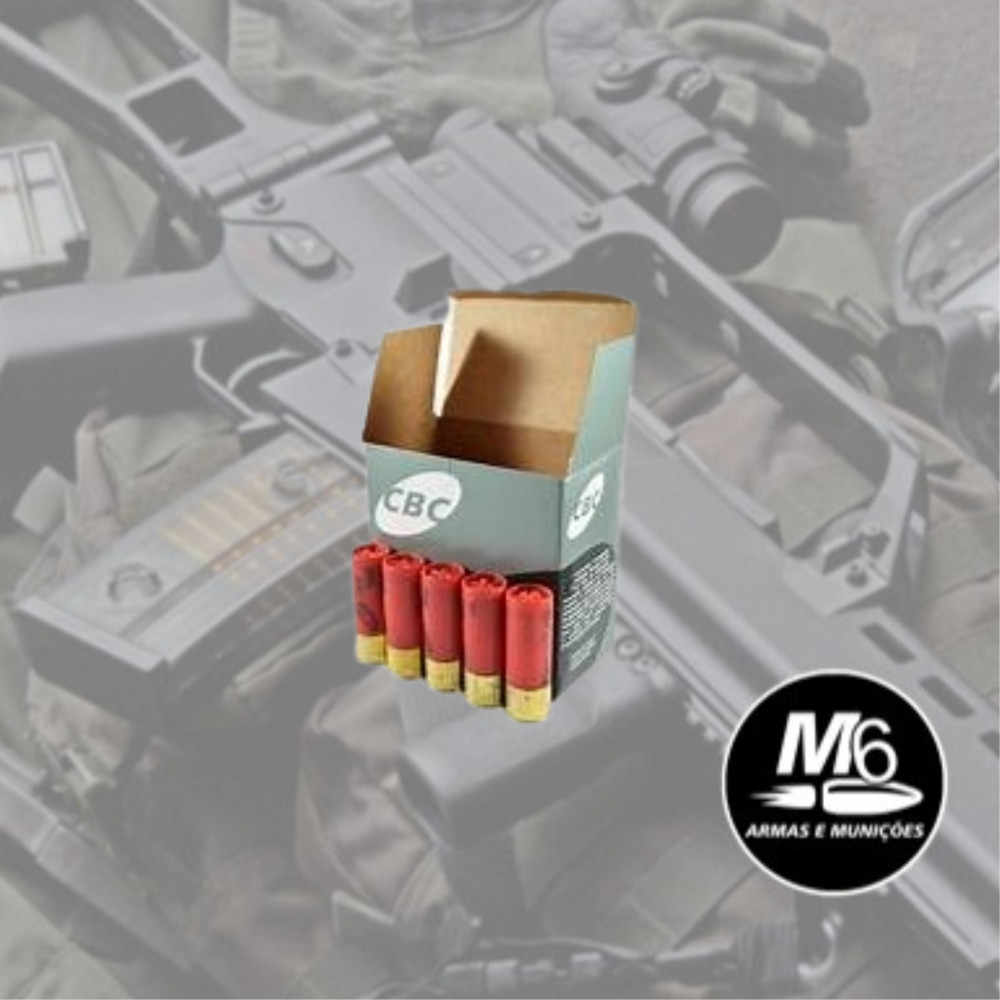 CARTUCHO 12/70 CH-3T - M6 ARMAS E MUNIÇÕES
